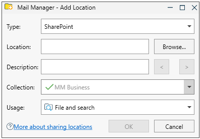 Adding SharePoint Locations – Ideagen Mail Manager | Help | Ideagen ...